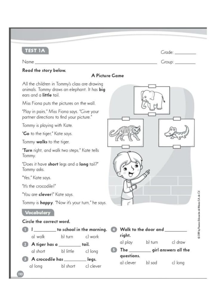 READING TEST FOR KIDS - Hội phụ huynh trường Newton - Kết nối và chia sẻ