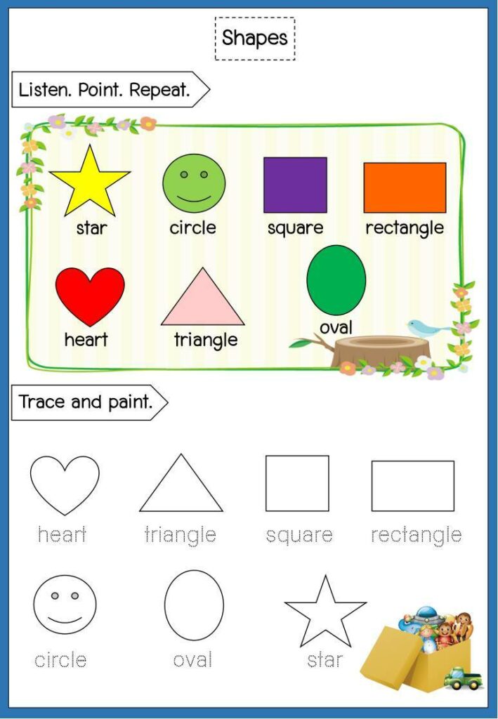 Shapes worksheets - Hội phụ huynh trường Newton - Kết nối và chia sẻ